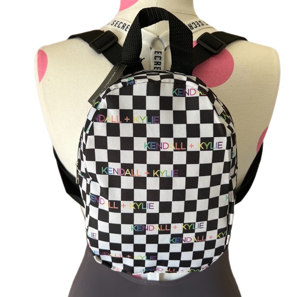 Kendall & Kylie | Bags | Nwt Kendall Kylie Checkered Mini Backpack ...